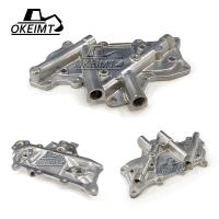 China Excavator Engine Oil Cooler Cover BD30 TD27 21305-43G01 High Quality Replacement Part for sale
