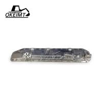 China Silver Aluminum Oil Cooler Cover 1217290710 for 6RB1 Excavator Engine Parts for sale
