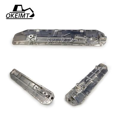 China Silver Aluminum Oil Cooler Cover 1217290710 for 6RB1 Excavator Engine Parts for sale
