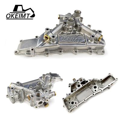 China Irregular Shape BT50 Oil Cooler Cover WLF214300-10 Excavator for sale