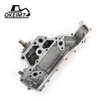 China Mitsubishi 6D31 4D34 Oil Cooler Cover ME017229 ME017230 Excavator Engine Parts for sale