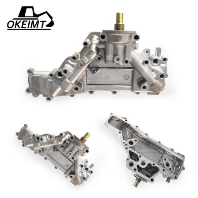 China Mitsubishi 6D31 4D34 Oil Cooler Cover ME017229 ME017230 Excavator Engine Parts for sale