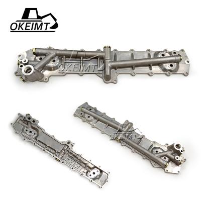 China Irregular Oil Cooler Cover For MITSUBISHI  6D16 6D17 Engine ME074331 for sale