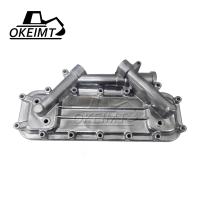 China Hino Truck EK100 Oil Cooler Cover 15710-1850 Engine Spare Parts Durable Aluminum for sale