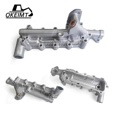 China Hino EH100 EH300 EH700 Oil Cooler Cover 15711-1210 15711-1021 Excavator Engine Part for sale