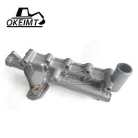 China Hino EH100 EH300 EH700 Oil Cooler Cover 15711-1210 15711-1021 Excavator Engine Part for sale