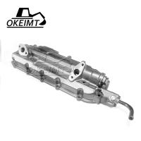 China Hino Truck Diesel EF750 EF750T EF550 Oil Cooler Cover for Excavator Engine Parts for sale