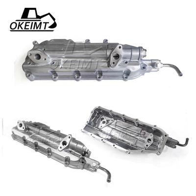 China Hino Truck Diesel EF750 EF750T EF550 Oil Cooler Cover for Excavator Engine Parts for sale