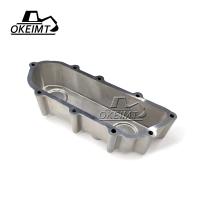 China D2366 Engine Oil Cooler Cover Aluminum Die Casting for Excavator Engine Parts for sale