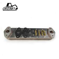 China 4P Engine Oil Cooler Core 34339-02102 For Mitsubishi S4K S6K E120B for sale