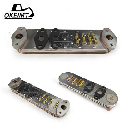 China 4P Engine Oil Cooler Core 34339-02102 For Mitsubishi S4K S6K E120B for sale