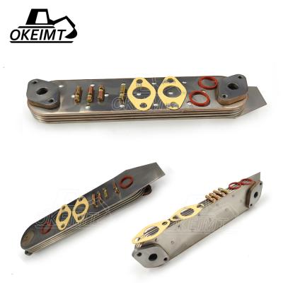 China Isuzu 4BD1 4BG1 Engine Oil Cooler 4P 8-97032025-0 8-97027982-0 for Excavator for sale