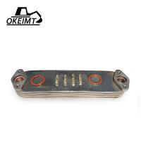 China 6P Engine Oil Cooler 1-21723039-0 for Isuzu 6SA1 6SD1 Hitachi Excavator EX300-2 EX300-3 EX300-5 for sale
