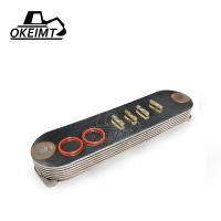 China 6P Engine Oil Cooler 1-21723039-0 for Isuzu 6SA1 6SD1 Hitachi Excavator EX300-2 EX300-3 EX300-5 for sale