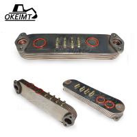 China 6P Engine Oil Cooler 1-21723039-0 for Isuzu 6SA1 6SD1 Hitachi Excavator EX300-2 EX300-3 EX300-5 for sale
