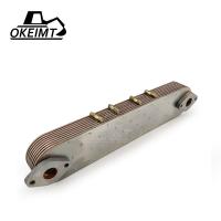 China Isuzu 6WG1 8p Oil Cooler Radiator 1217230280 921121123 for Excavator Engine for sale