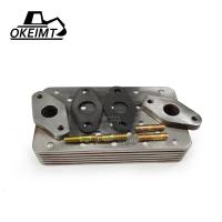 China Komatsu PC60 4D95 6P Oil Cooler 600-651-1570 Excavator Engine Parts for sale