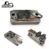 China Komatsu PC60 4D95 6P Oil Cooler 600-651-1570 Excavator Engine Parts for sale