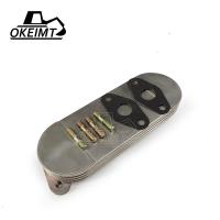 China 4P Oil Cooler 600-651-1421 for Komatsu Engine 4D105 Excavator 24V for sale