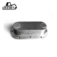 China Custom Excavator Engine Oil Cooler Core LX-3 4JB1 1-11282027-0 Aluminum Plate 80-120 Characters for sale