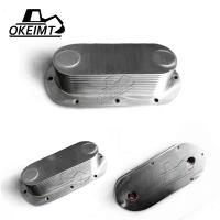 China Custom Excavator Engine Oil Cooler Core LX-3 4JB1 1-11282027-0 Aluminum Plate 80-120 Characters for sale