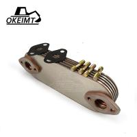 China Mitsubishi 4M40 Oil Cooler 15710-66020 15710-54050 15710-54030 Excavator Engine Parts for sale