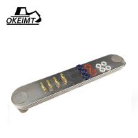 China 6D14 6D15 6D16 Excavator Engine Oil Cooler Core 4P ME034561 for sale