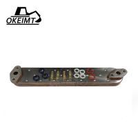 China 6D14 6D15 6D16 Excavator Engine Oil Cooler Core 4P ME034561 for sale