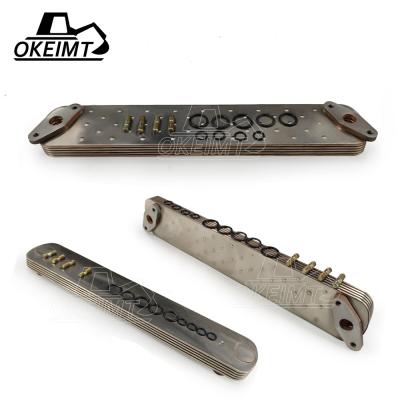 China Mitsubishi 6D22 6D24 Oil Cooler Core 5 Plate ME150440 for Excavator Engine Parts for sale
