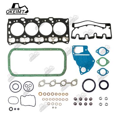 China 4LE1 Engine Head Full Gasket Set for Isuzu Hitachi JCB Excavator 4LE1 Gasket Kit for sale