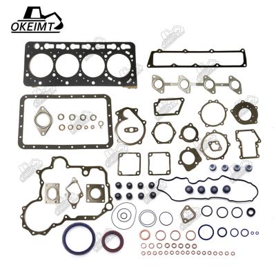 China OEM Full Gasket Set Upper Lower and Head Gasket Fits Kubota Engine V3600 for sale