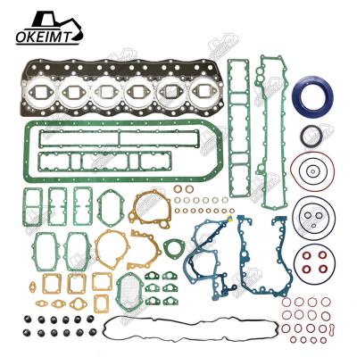 China Mitsubishi 6D16 6D16T Engine Gasket Kit for Kobelco SK330 Kato Excavator Full Set for sale