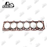 China Asbestos Cylinder Head Gasket for Isuzu 6BG1 Diesel Engine Excavator Parts 130mm for sale