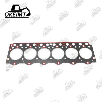 China Asbestos Cylinder Head Gasket 6206-11-1821 for Komatsu Engine 6D95 Excavator Parts for sale
