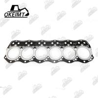 China Asbestos Cylinder Head Gasket for Mitsubishi 6D14-2AT 6557CC Excavator Engine ME071326 for sale