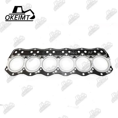 China Asbestos Cylinder Head Gasket for Mitsubishi 6D14-2AT 6557CC Excavator Engine ME071326 for sale