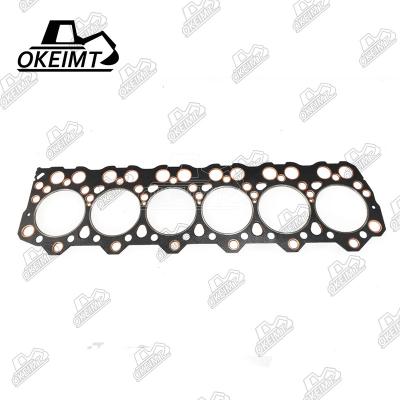 China Asbestos Cylinder Head Gasket for MITSUBISHI 6D34 6D34T Kobelco SK200-5 Excavator Engine for sale