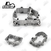 China 6D125 Valve Cover Spacer Aluminum Bracket for Komatsu Excavator Engines - Heavy-Duty Engine Component for sale