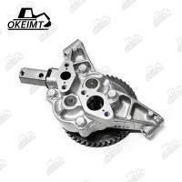 China ME034664 Oil Pump Fits Mitsubishi 6D14 6D14T Engine 48 Teeth for sale