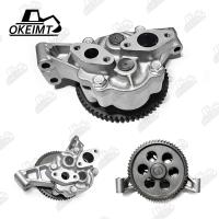 China Mitsubishi 6D16T Engine Oil Pump 59 Teeth ME074345 for FUSO Excavator Parts for sale