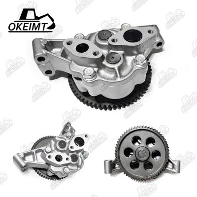 China Mitsubishi 6D16T Engine Oil Pump 59 Teeth ME074345 for FUSO Excavator Parts for sale