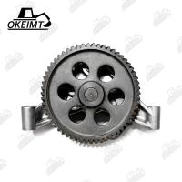 China Mitsubishi 6D16T Engine Oil Pump 59 Teeth ME074345 for FUSO Excavator Parts for sale