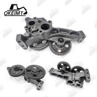 China Oil Pump ME054056 For Mitsubishi 6D24T 6D22 6D22T Kobelco SK300 Excavator for sale