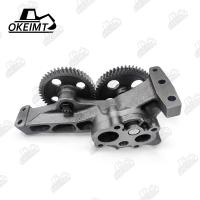 China Oil Pump ME054056 For Mitsubishi 6D24T 6D22 6D22T Kobelco SK300 Excavator for sale