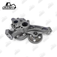 China Oil Pump ME054056 For Mitsubishi 6D24T 6D22 6D22T Kobelco SK300 Excavator for sale