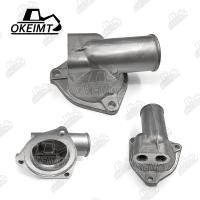 China Polished Thermostat Housing Cover for Hitachi EX120 Sumitomo SH120 Isuzu 4BD1 Engine for sale
