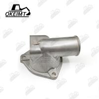 China Polished Thermostat Housing Cover for Hitachi EX120 Sumitomo SH120 Isuzu 4BD1 Engine for sale