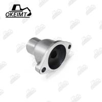 China Aluminum Water Outlet Connection for 4JG1 Diesel Engine Thermostat Upper Seat Double Holes for sale