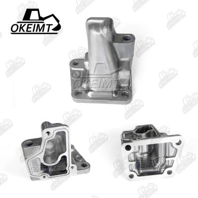 China OKEIMT Thermostat Lower Seat for V2403 Diesel Engine Aluminum Excavator Engine Parts for sale
