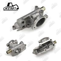 China Thermostat Housing Cover for DOOSAN DH55 Excavator Engine Parts 65mm for sale
